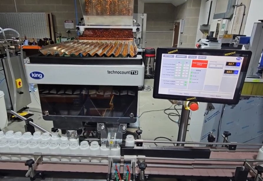 Next-Gen Twin-Lane Automatic Tablet Counter King Technocount T12 | C.E ...